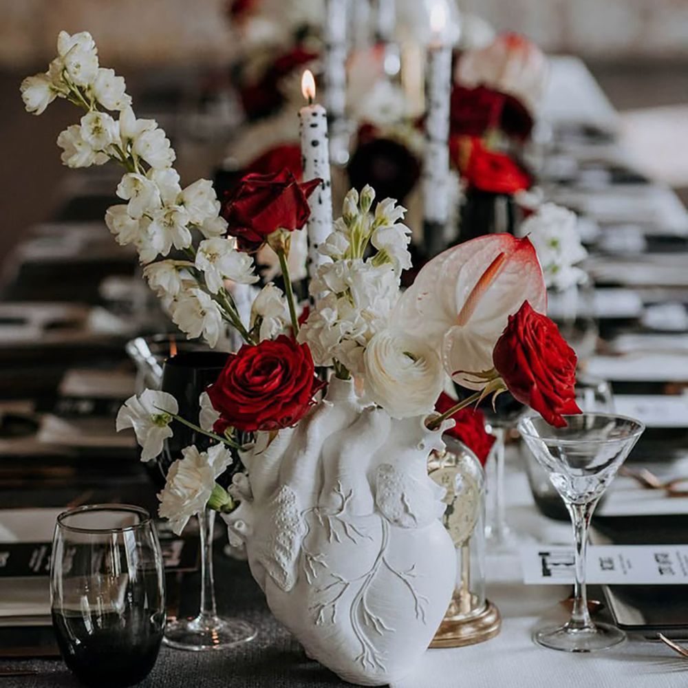 50 Red Wedding Theme Ideas | Bold Bridesmaid Dresses, Decor & More